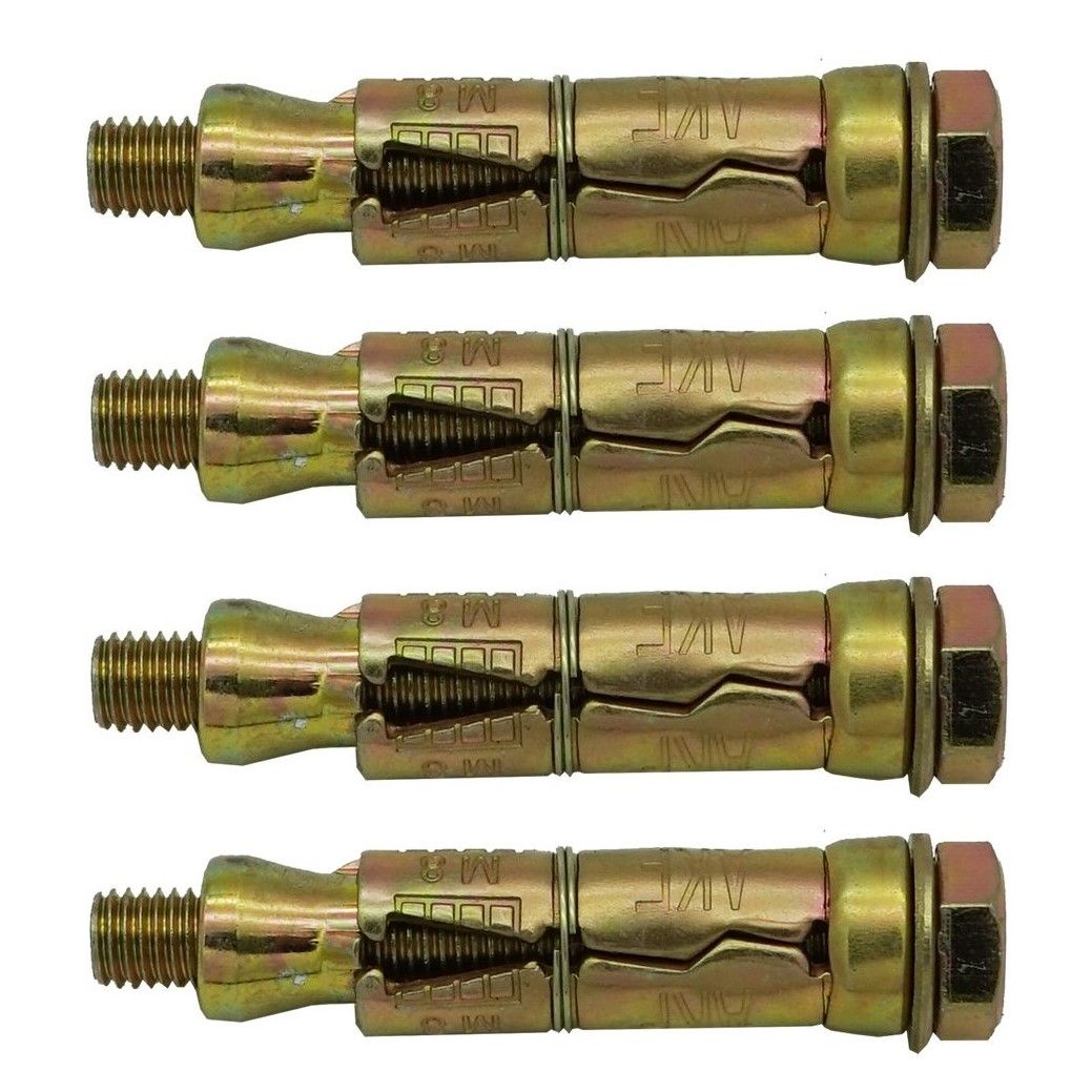 4 Pack: M8 Rawl Bolt Shielded Zinc (8x65) | Shop Today. Get it Tomorrow ...