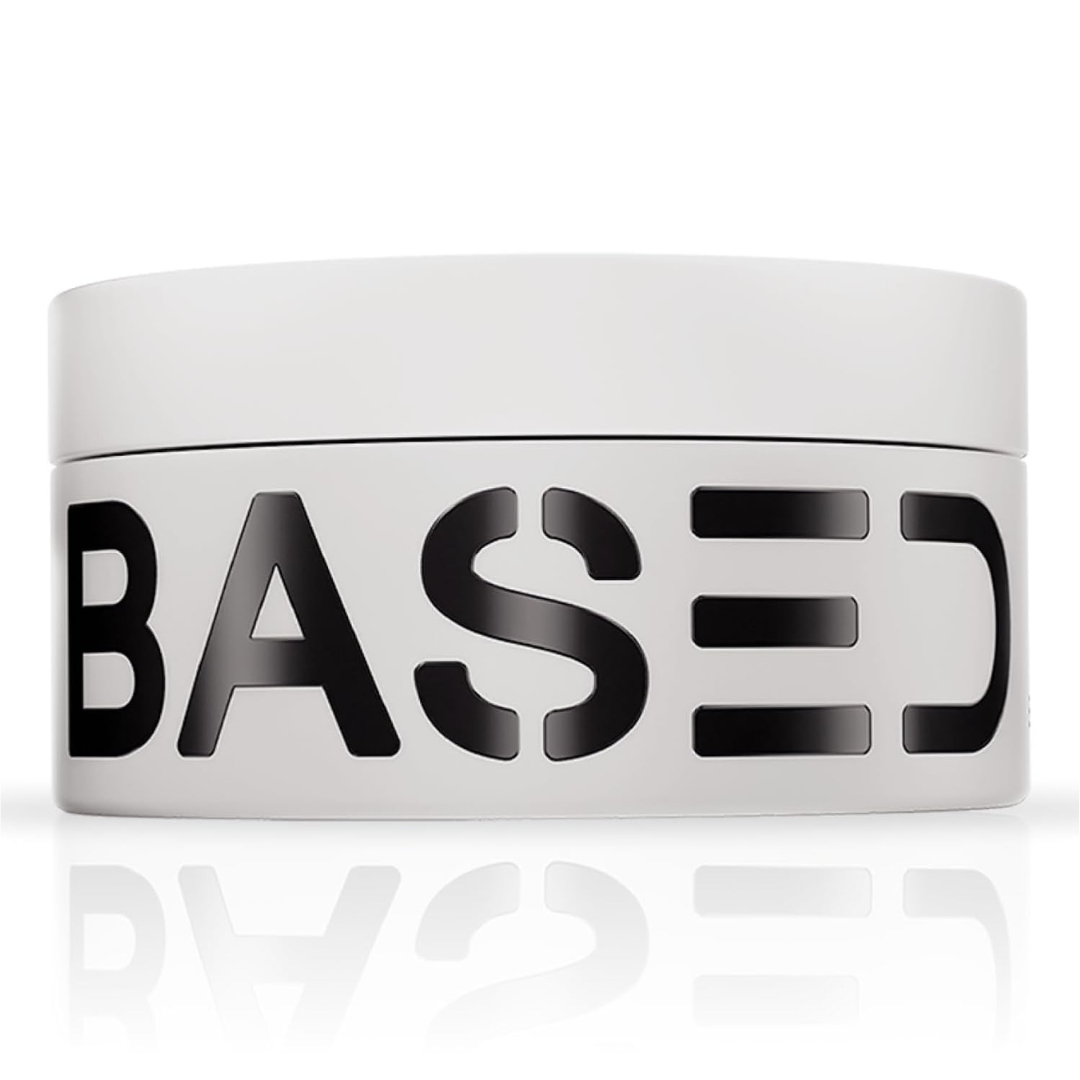 BASED Hair Clay for Men, Strong Hold Texturizing Finish & Low Shine ...