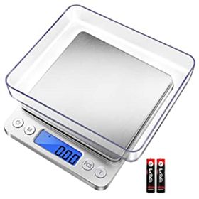 Boss Accurate 500g/0.01g Digital Pocket Scale - 2 Batteries Included ...