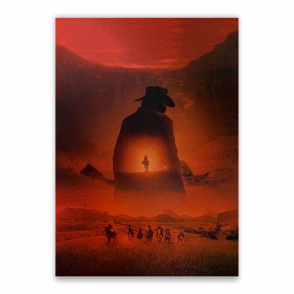 Red Dead Redemption Red Poster - A1 | Shop Today. Get it Tomorrow ...