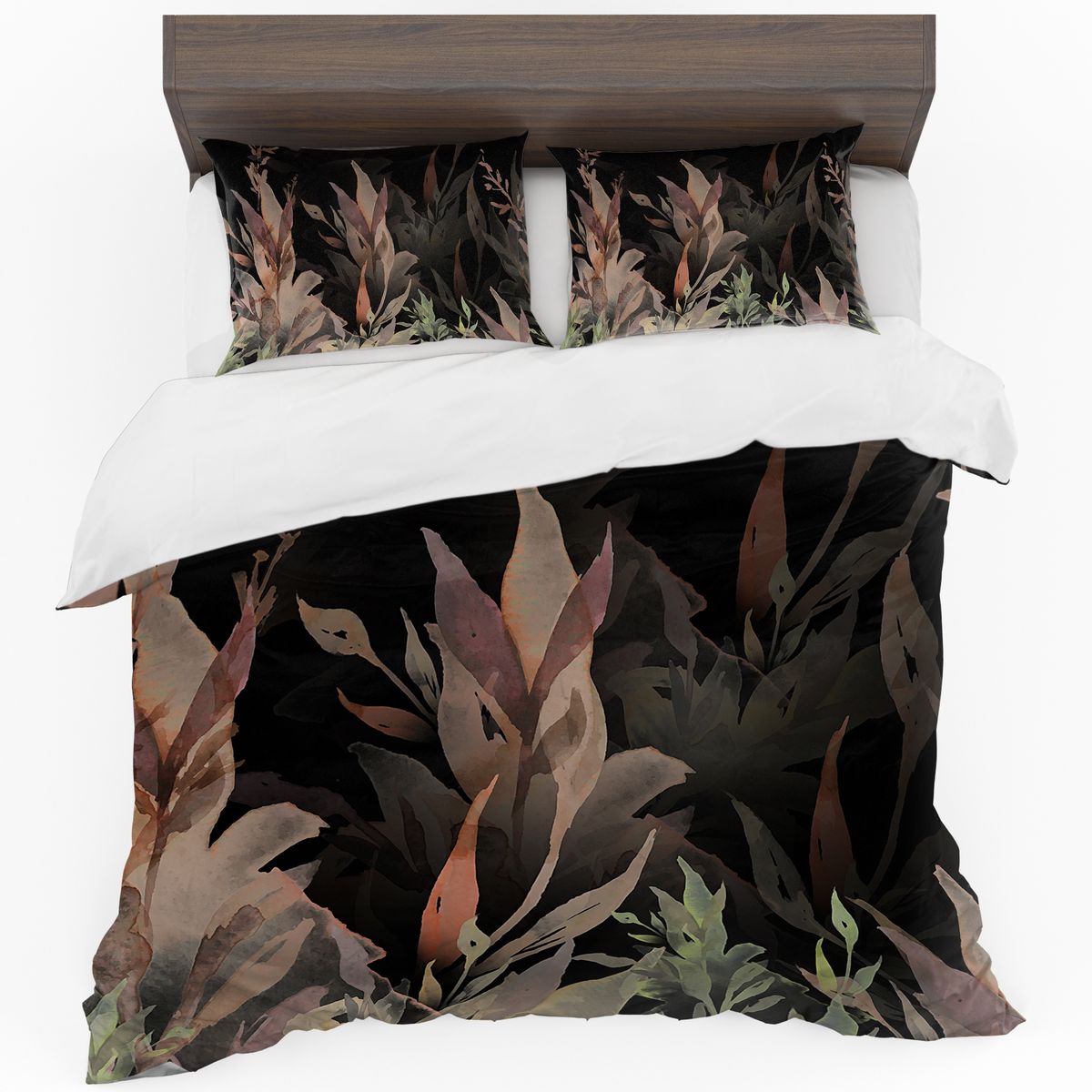 Brown Foliage Duvet Cover Set Shop Today Get It Tomorrow Takealot