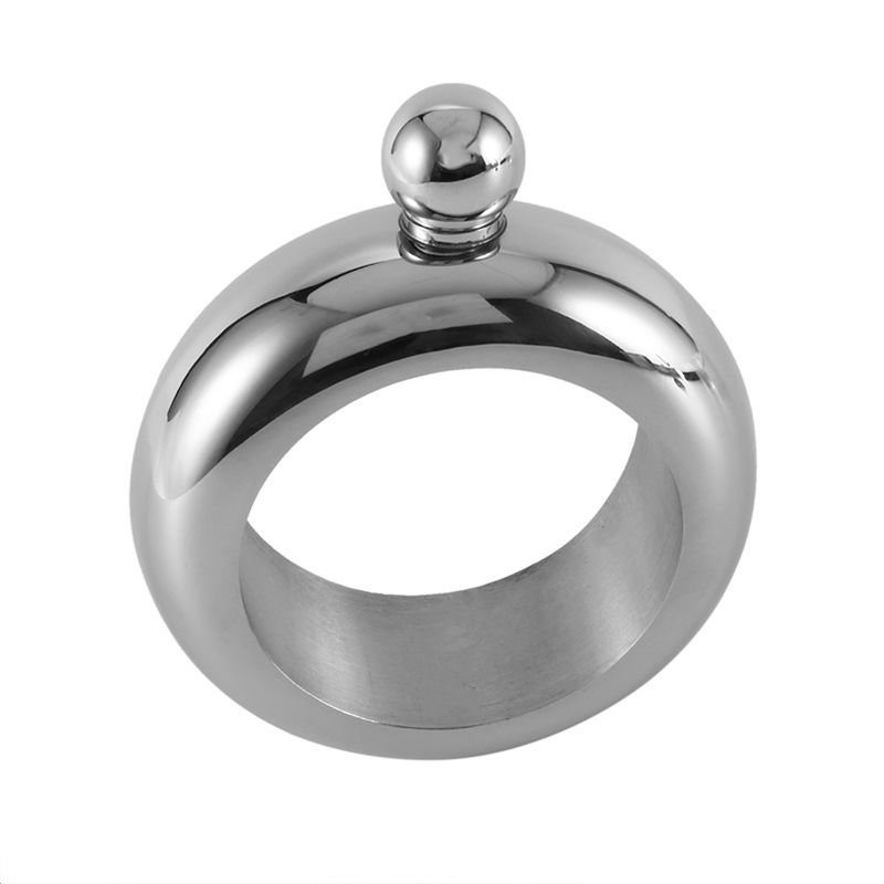 Stainless Steel Liquor Bangle Flask Bracelet | Shop Today. Get it ...