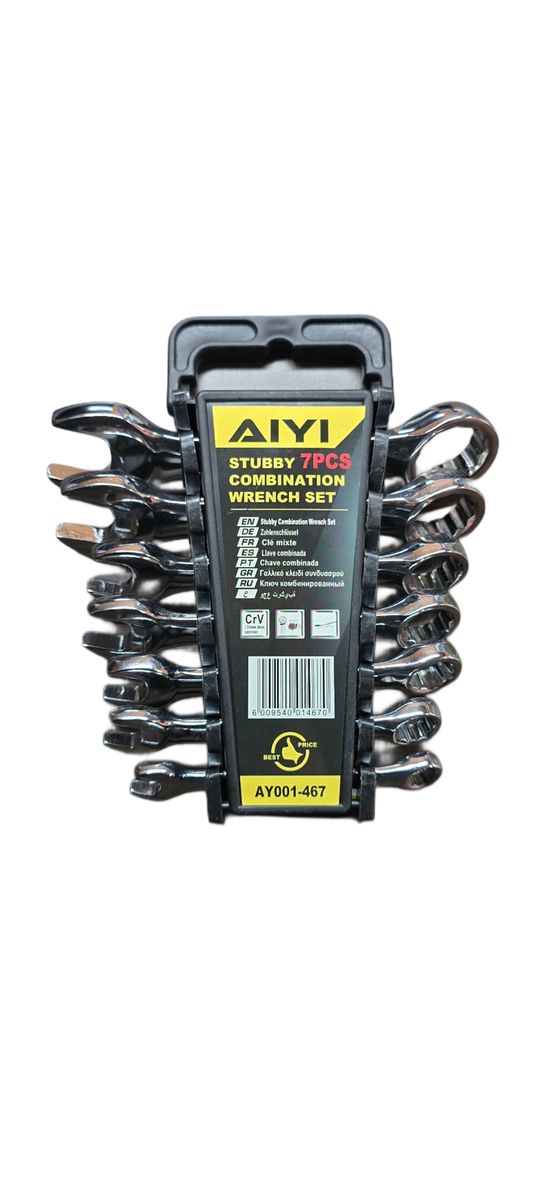 AiYi Stubby Spanner Set - 7 Piece | Shop Today. Get it Tomorrow! | takealot.com