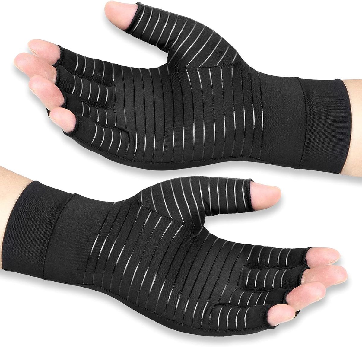Copper Arthritis Compression Gloves Women Men Relieve Hand Pain | Shop ...
