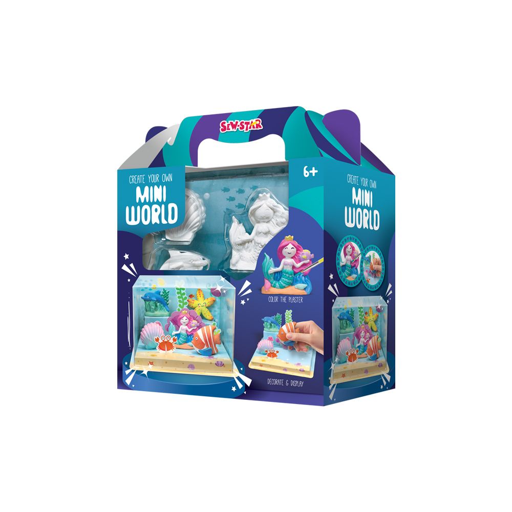 Sew-Star DIY Kids Mini Sea World Painting Kit | Shop Today. Get it ...