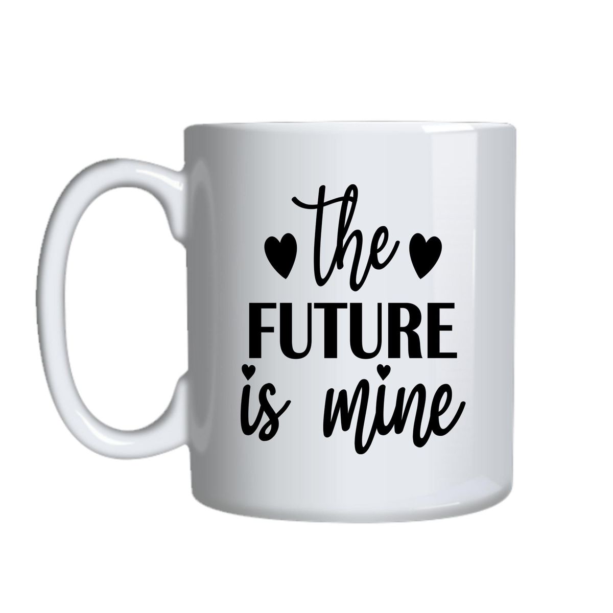 Future Coffee Mugs Trendy Motivational Graphic Cup Design Present 045 ...