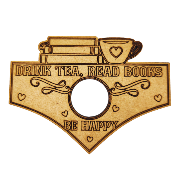 Drink Tea, Read Books, Be Happy Book Page Holder | Shop Today. Get it ...