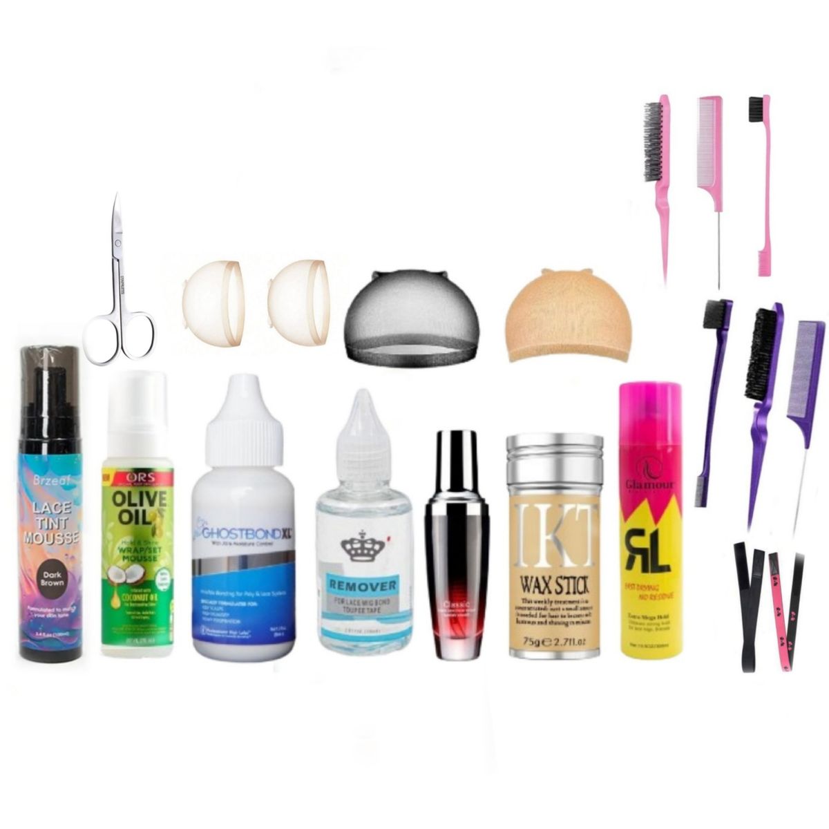 Complete Set for Brazilian Wig Installation & Maintenance | Shop Today ...