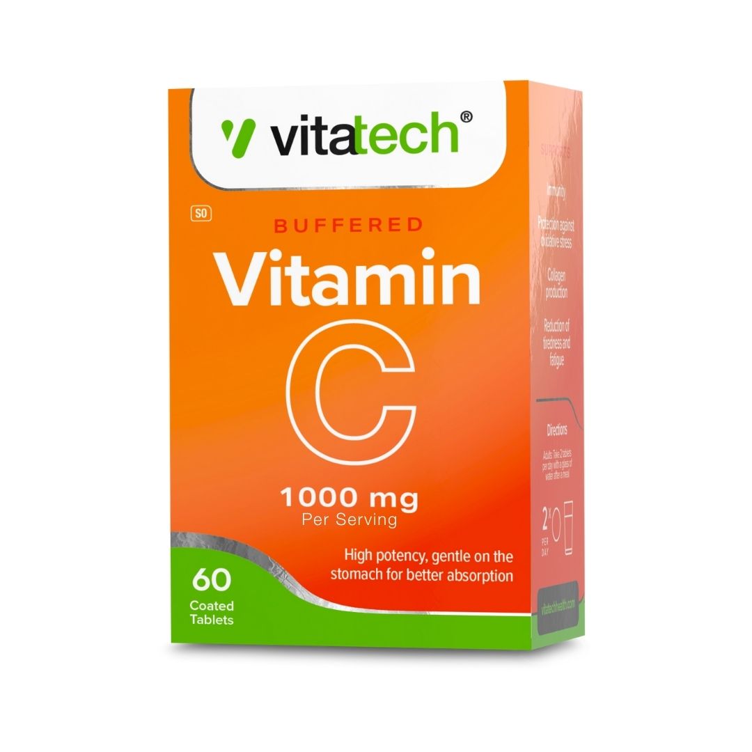 VitaTech - Buffered Vitamin C 1000mg Tablets 60's x 2 | Shop Today. Get ...