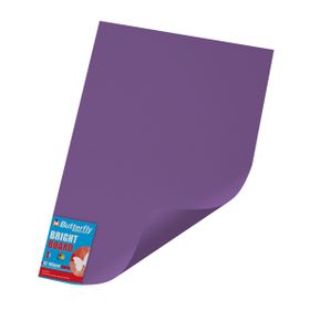 Butterfly Board - A2 160gsm Bright Singles - Wrapped (Purple) x 50 ...