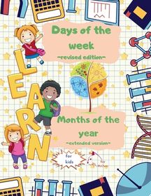 Learn Days of the week Months of the year coloring book for kids ...