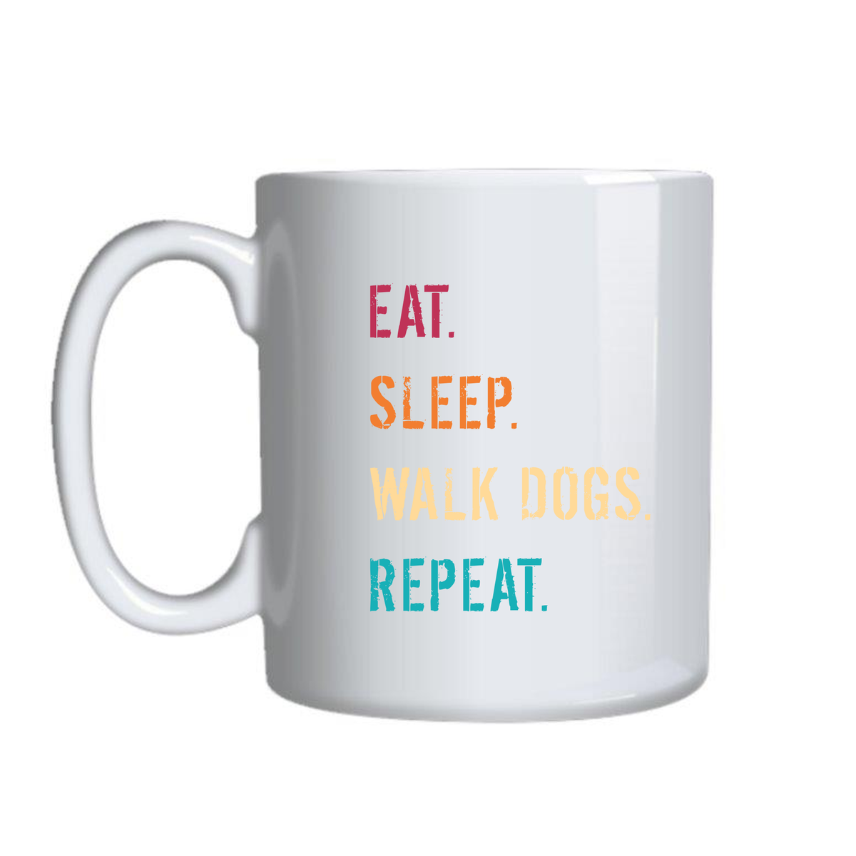 Eat Sleep Repeat Walk Coffee Mugs Lover Funny Graphic Birthday Present | Shop Today. Get it ...