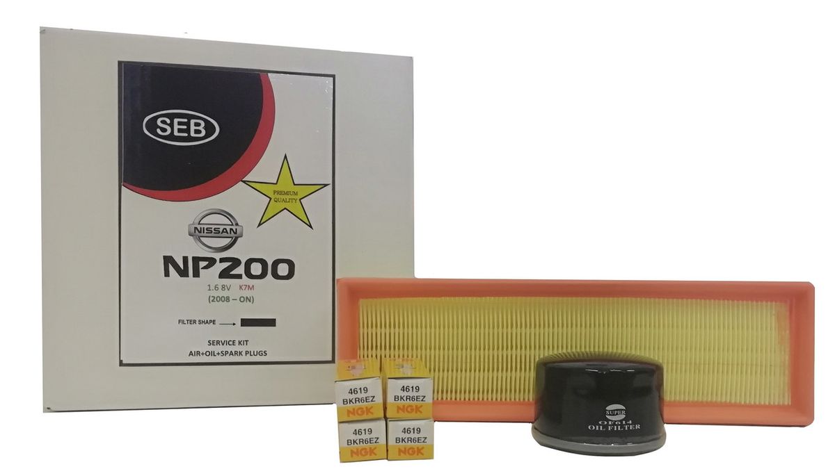 SEB Nissan NP200 1.6 8V Service Kit (2008-ON) | Shop Today. Get it ...