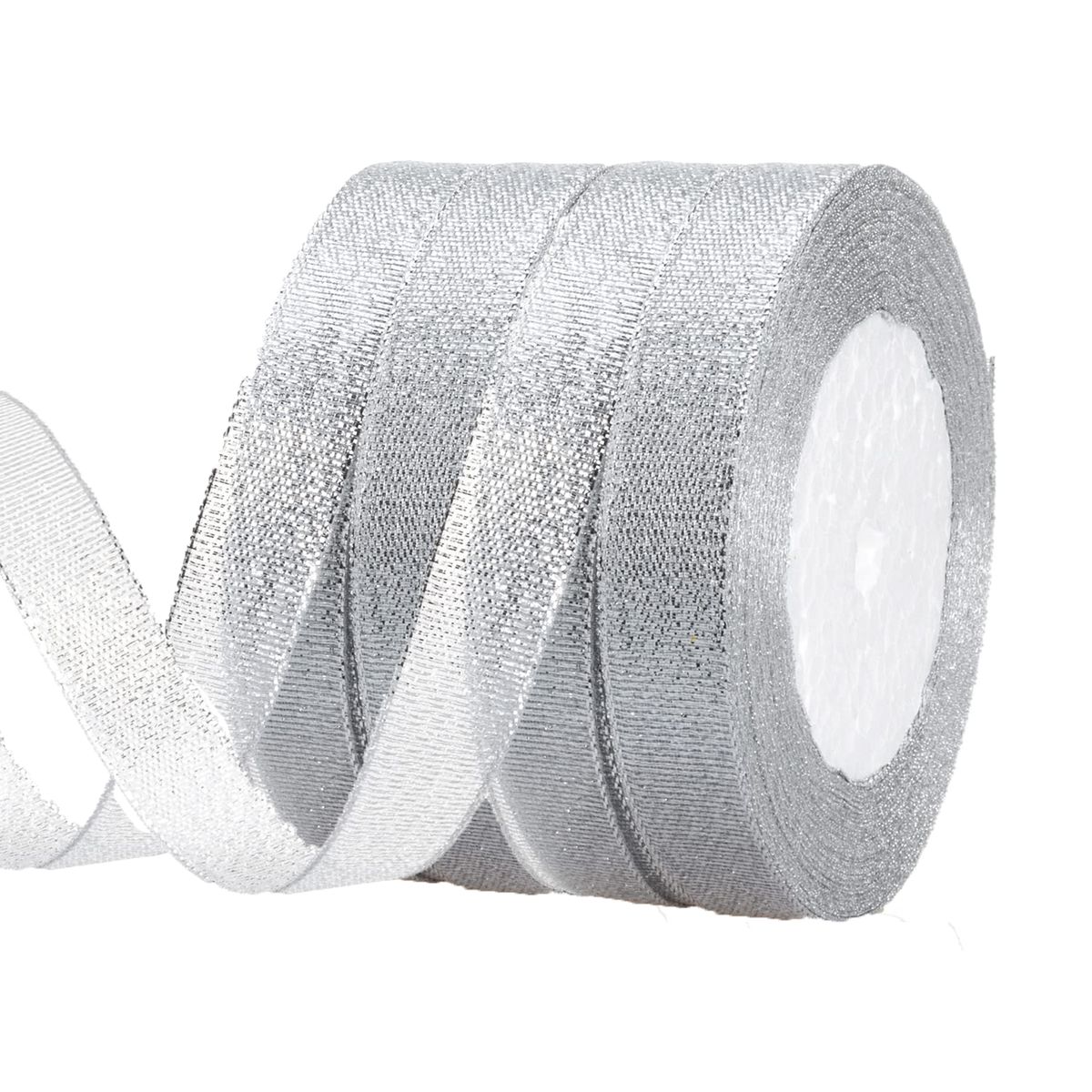 88mx1cm Gold/Silver Glitter Fabric Ribbon | Shop Today. Get it Tomorrow ...