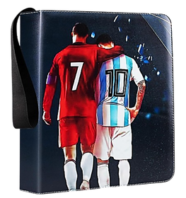 Ronaldo Messi Friendship - 400 Trading Card Binder Folder | Shop Today ...