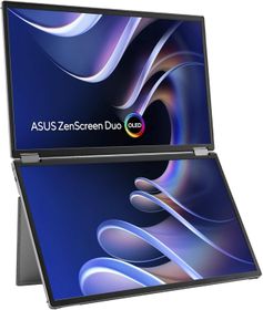 Asus Monitors Zenscreen Duo OLED MQ149CD Dual 14" Foldable Portable ...