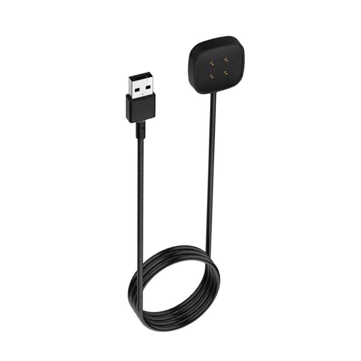FocusFit Replacement Magnetic Pin USB Charger For Fitbit Versa 3/Sense ...