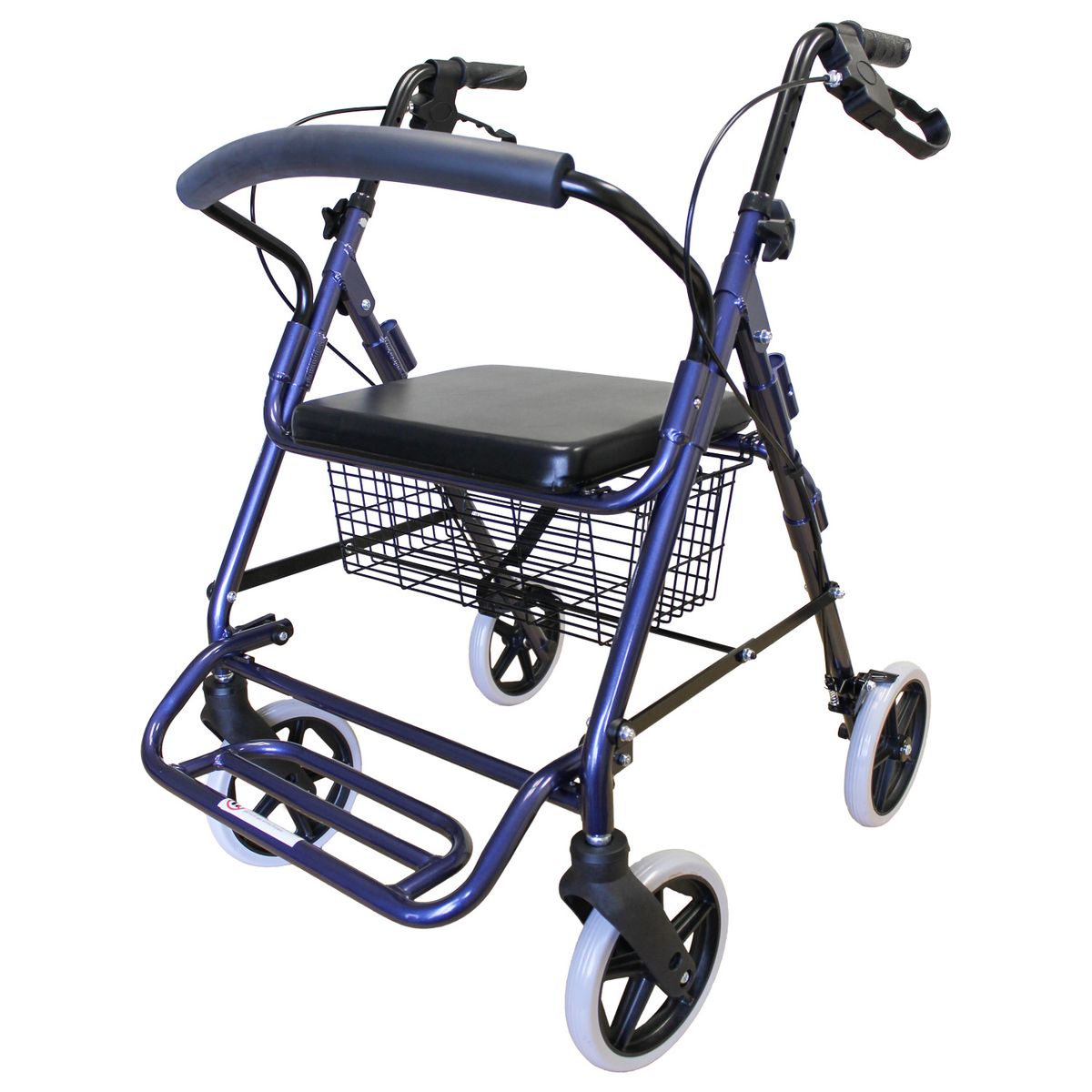 Rollator with Flip-Up Foot Rest | Shop Today. Get it Tomorrow ...