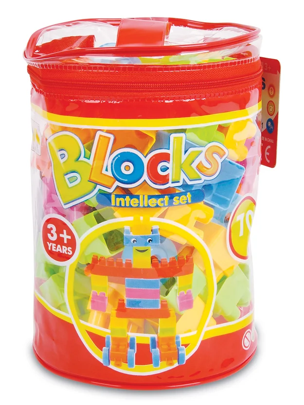 Blocks In Bag - 70-piece | Shop Today. Get it Tomorrow! | takealot.com