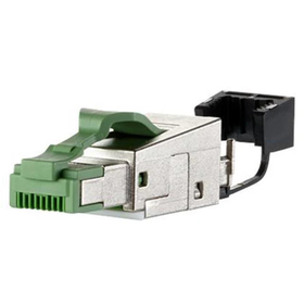 130E405032PE Profinet Industrial RJ45 Connector -Shielded CAT5, IDC, 2 ...