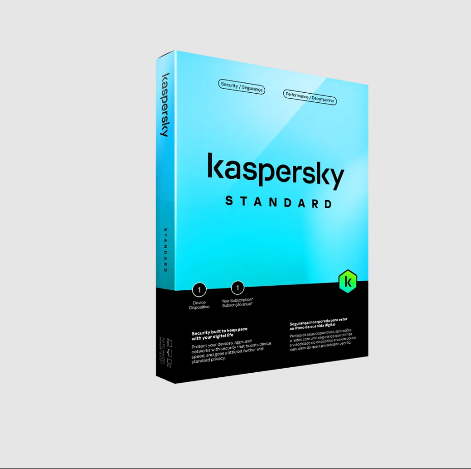 Kaspersky Standard Security 1 Device 1 Year Subscription - Medialess ...