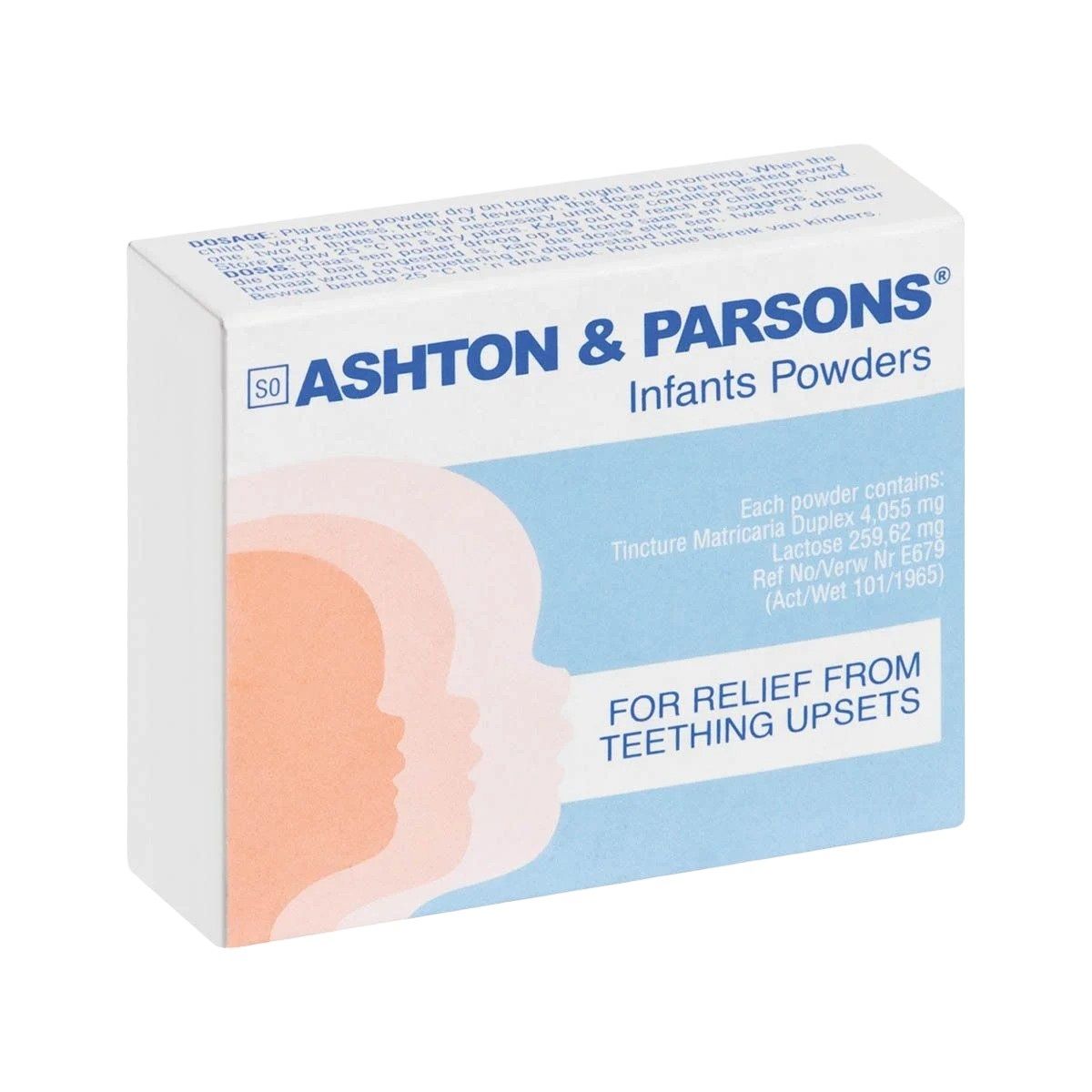 Ashton & Parsons - Teething Powder For Infants (20 Sachets Per Box) x 2 ...