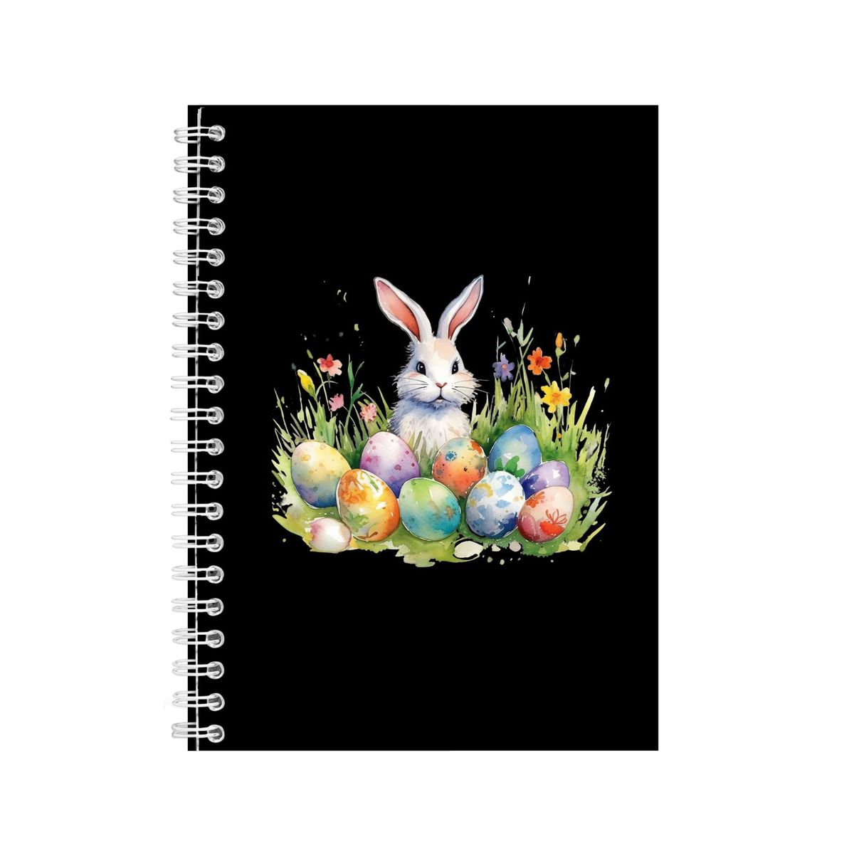Colour A5 Notebook Spiral Lined Easter Graphic Design Notepad ...