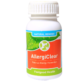 Feelgood Health AllergiClear Natural Allergy Prevention - 90 Veg ...