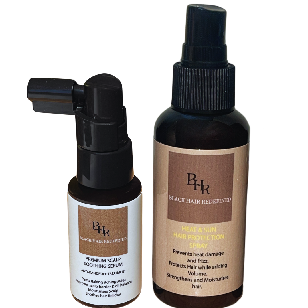 Black Hair Redefined Premium Scalp Soothing Serum |Heat &Sun Hair ...