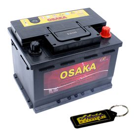Osaka 628 Car Battery - 12V - 50Ah - Normal Terminal & Gel Key Holder ...
