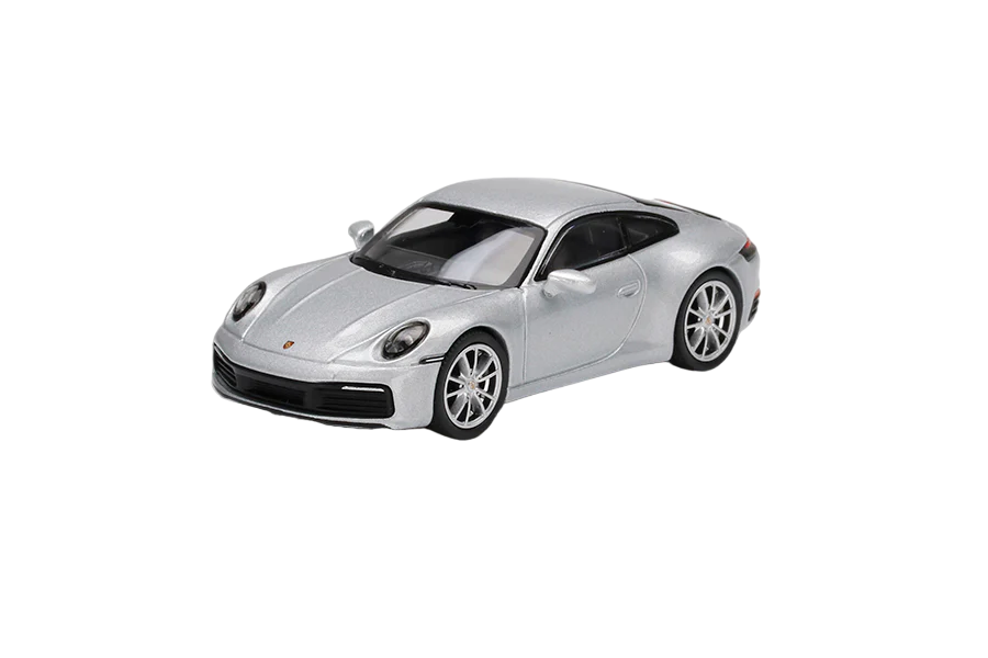 Mini GT - Porsche 911 - 992 - Carrera 4S GT Silver 1:64 Model | Shop ...