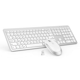GKM520 Wireless Keyboard and Mouse Combo - White | Shop Today. Get it ...