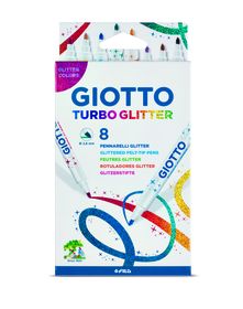 Giotto Turbo Glitter 8 Fibre-Tip Pens | Shop Today. Get it Tomorrow ...