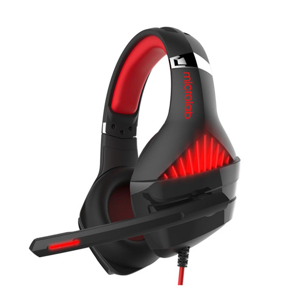 Microlab G6 Pro Gaming Headset + Microphone-Black/Red | Buy Online in ...