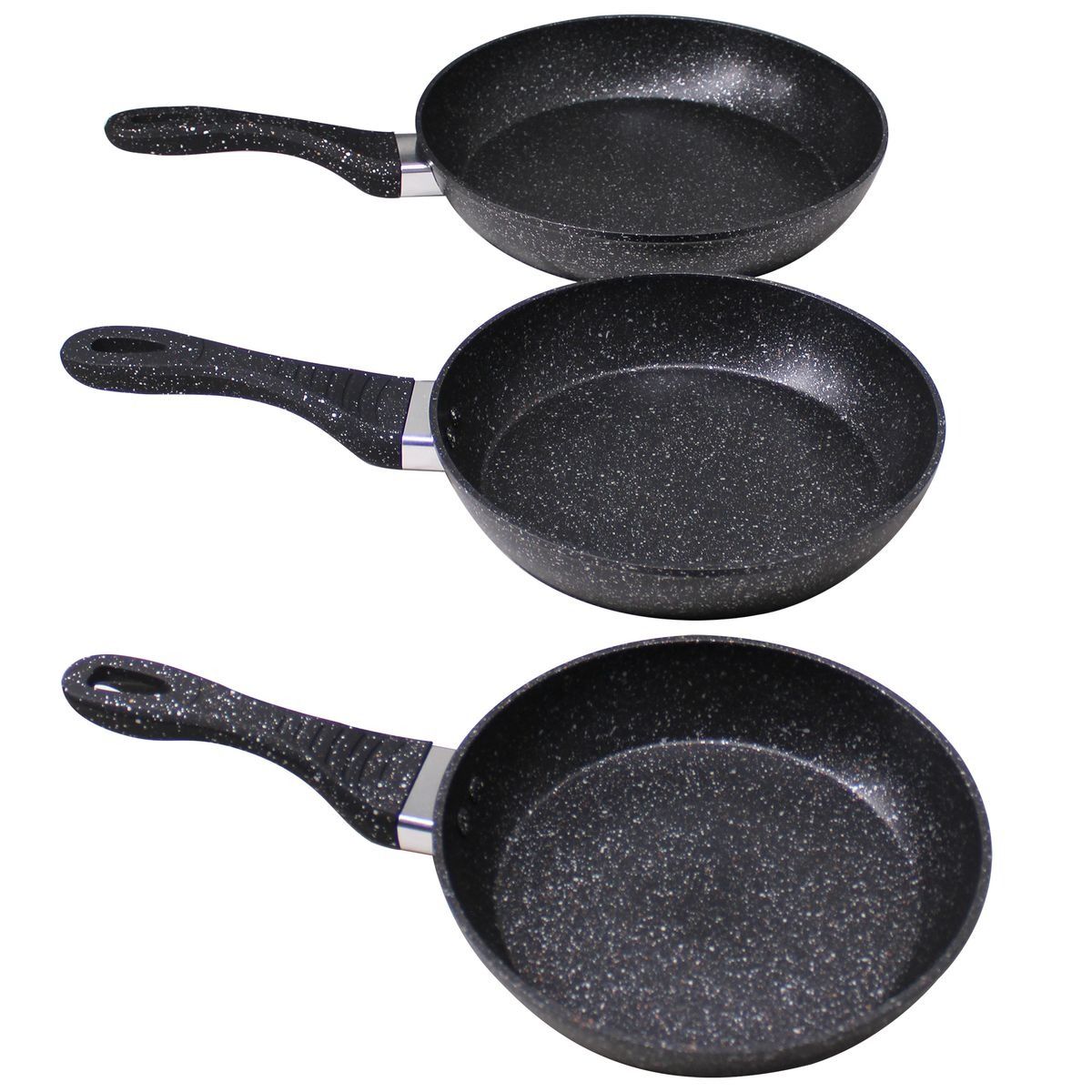 Aluminium Round Set Of 3Non-stick Frying Pan | Shop Today. Get it ...
