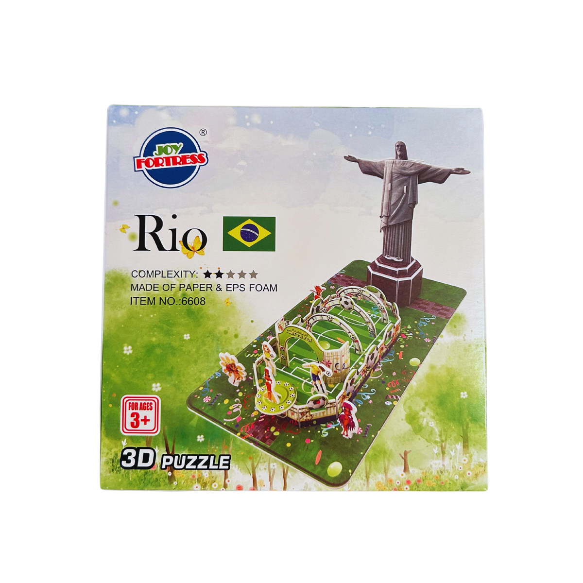 3D Puzzle Rio de Janeiro Christ the Redeemer Statue - The Spirit of ...