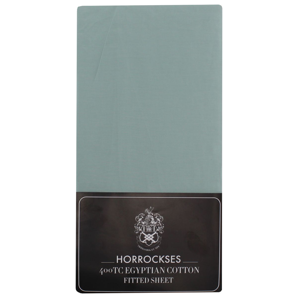 Horrockses 400tc Egyptian Cotton Fitted Sheet Aqua Shop Today