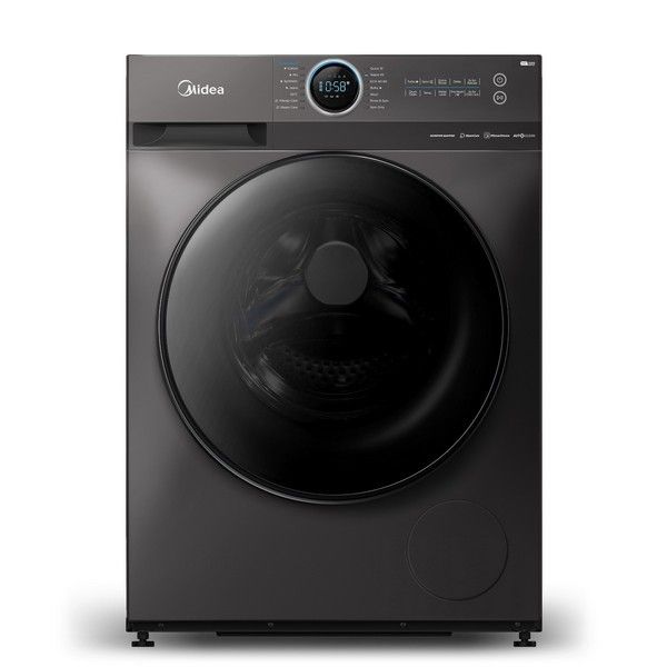 Midea 10kg Front Loader Washing Machine - Inverter 1400rpm - Titanium ...
