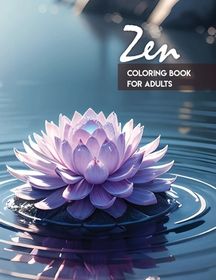 Zen coloring book for adults: Scenes of Zen gardens, animals, images ...