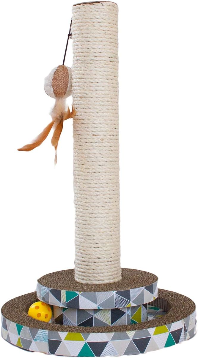 Scratch & Play Tower With Feathers And Ball | Shop Today. Get it ...