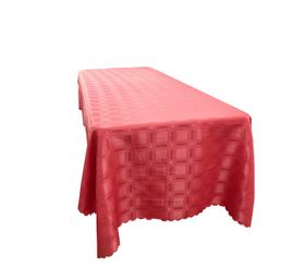 Elegant Table Cloth Block Design Print 1.5m X 2.5m - Maroon | Shop ...