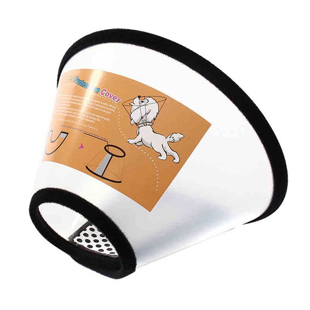 Adjustable Anti-scratch And Anti-bite Cat And Dog Pet Shield Collar-m ...