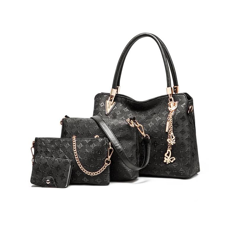 4 Pieces Purses And Handbags For Women Shoulder Tote Bag Set | Shop ...