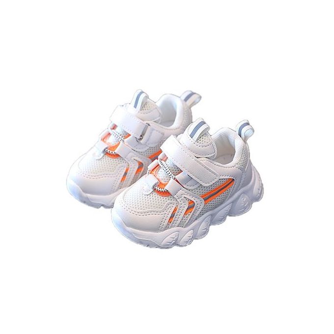 Olive Tree-Kids Chunky Retro Street Style Hook and Loop Lace Sneakers ...