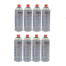 SAFY GAS Camping Gas Butane Canisters - MGT-230 - Pack of 8 | Shop ...