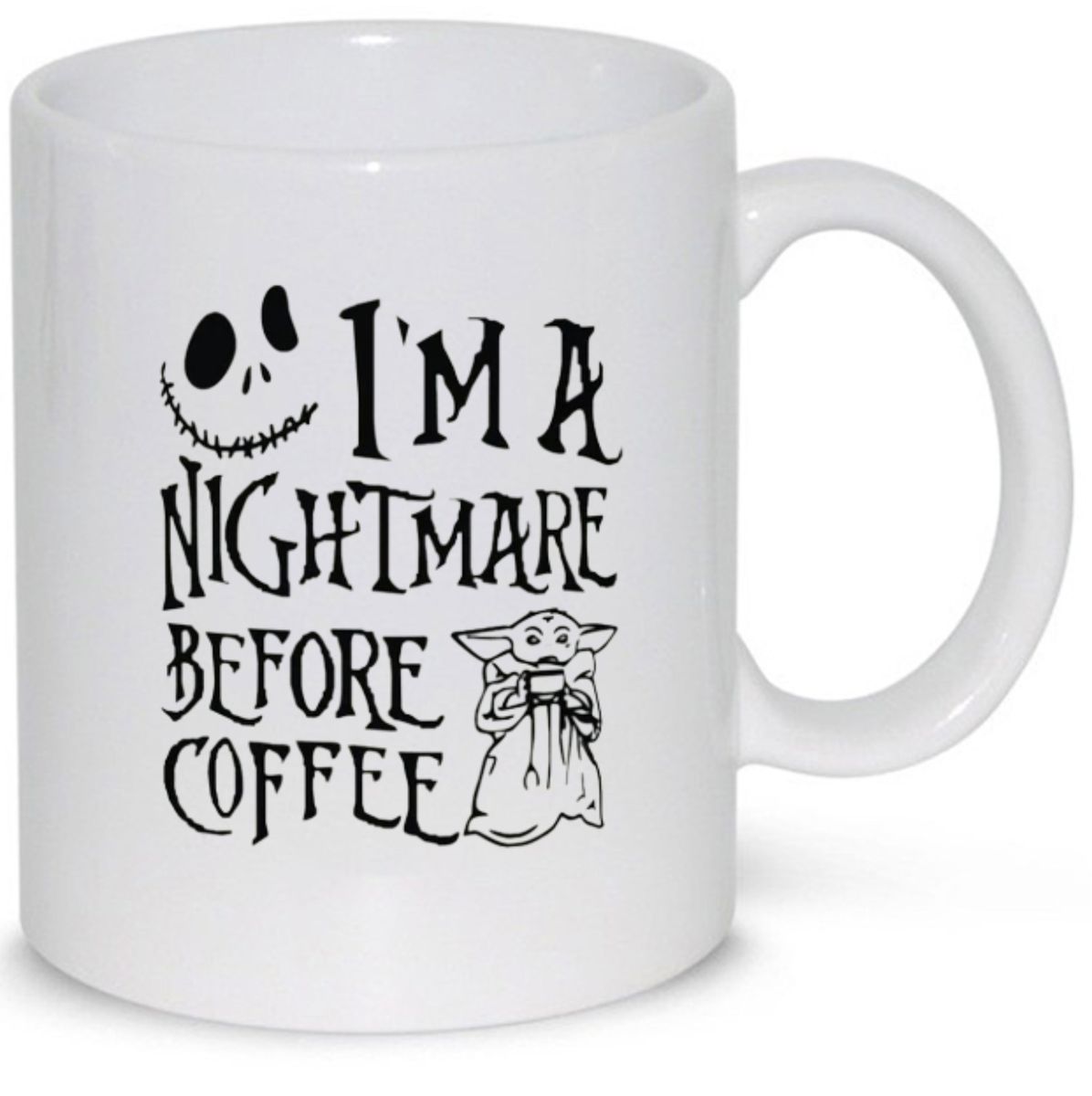 I'm A Nightmare Before Coffee Birthday Christmas Anniversary Gift11Oz ...