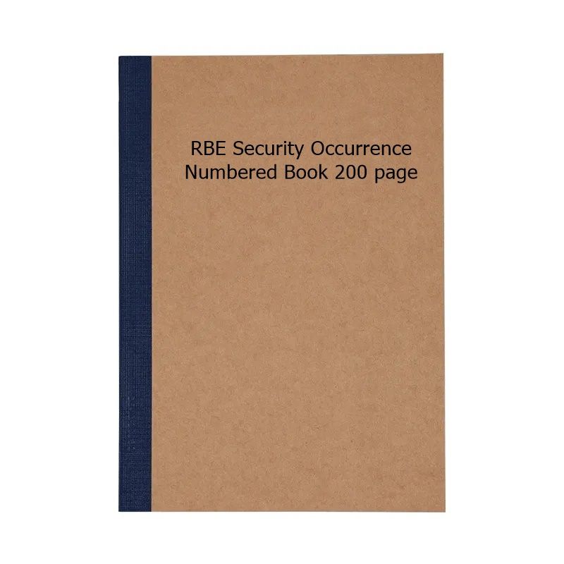 RBE Security Occurrence Book | Shop Today. Get it Tomorrow! | takealot.com