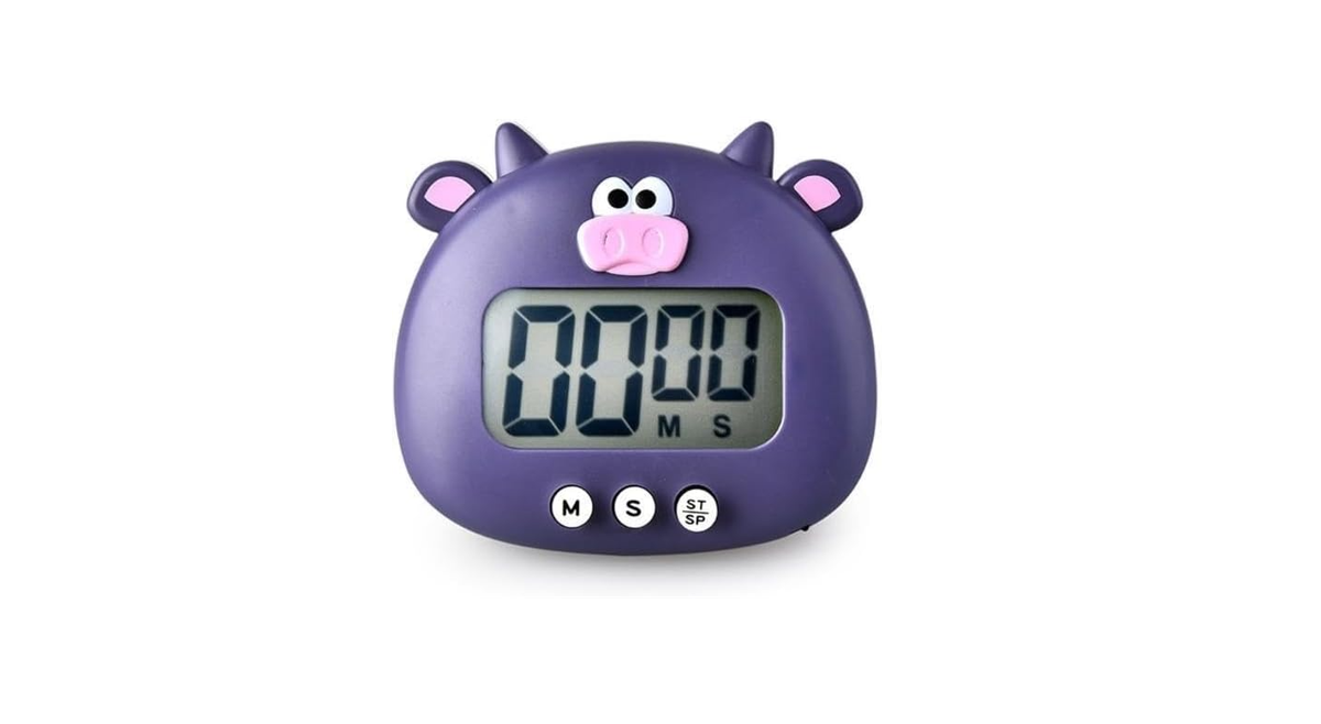 Cartoon Cow Timer Large Digital Display Cooking Timer | Shop Today. Get ...