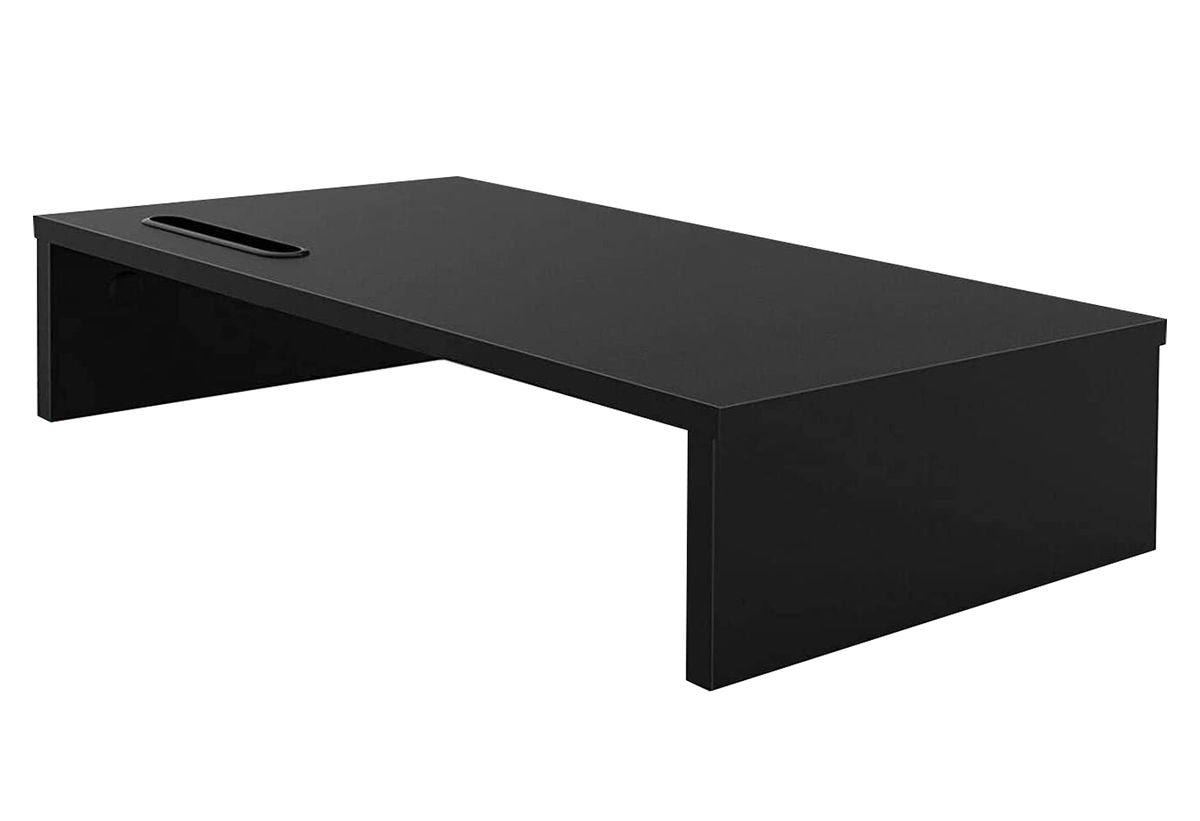 Bontec Table Top Desktop Monitor Computer Stand Riser & Phone Holder ...