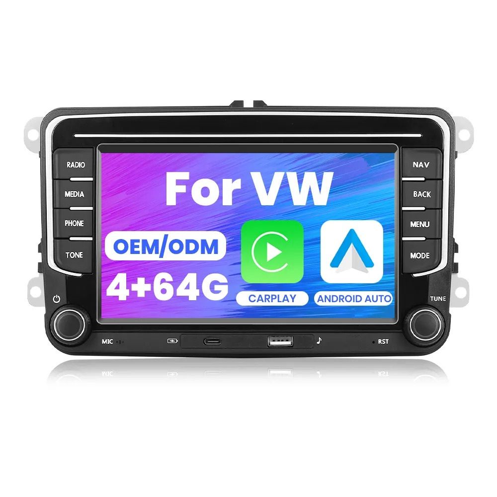 VW Android Infotainment 4GB+64GB radio carplay GPS Android Auto | Shop ...
